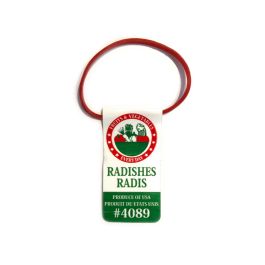 #16 Generic USA Radish Rubber Band Tag